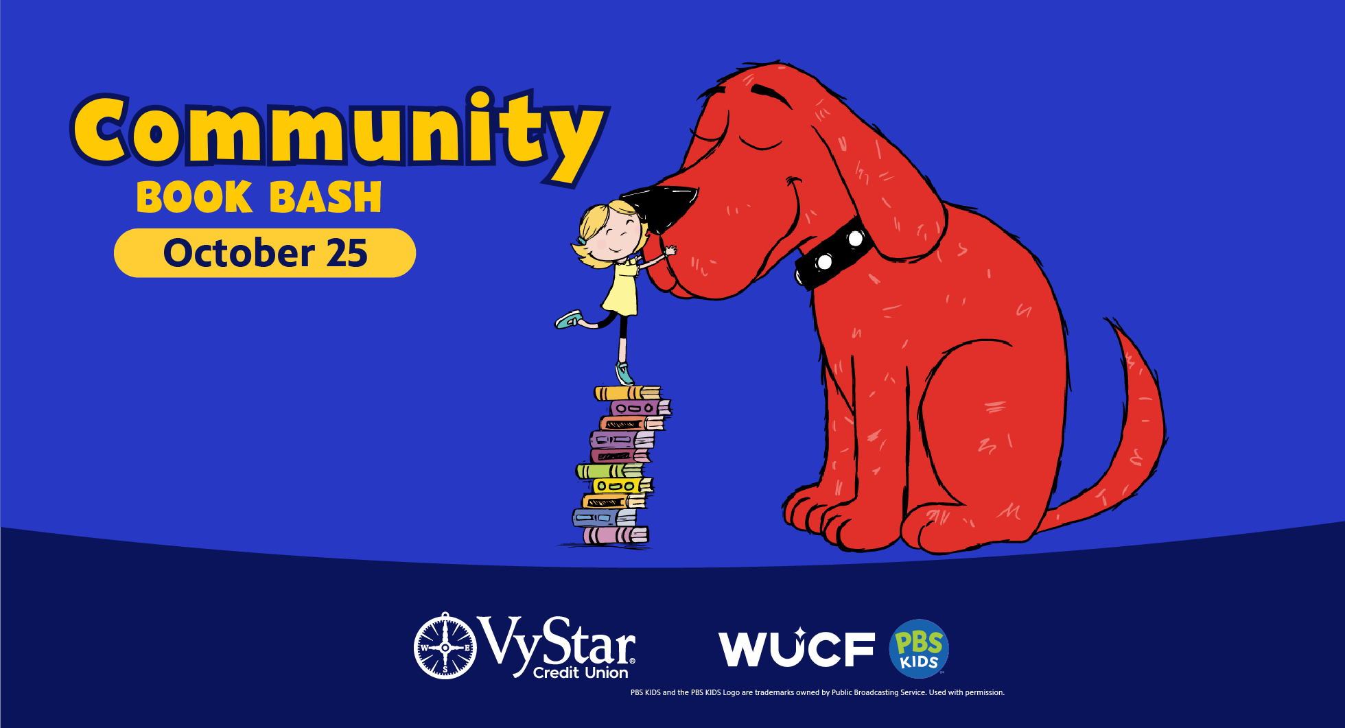 WUCF, VyStar Credit Union Kick Off Preschool Book Drive with Oct. 25 Community Book Bash